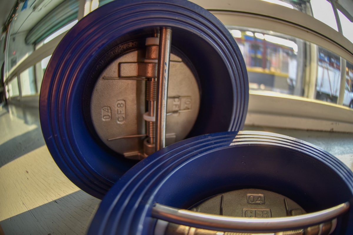 VAL. DUO-CHECK HO-INOX MT 102MM-10 | VALCO INDUSTRIAL