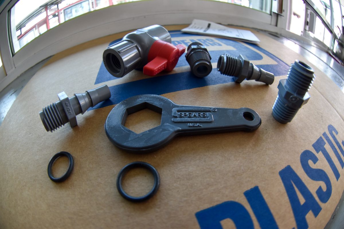 1529-002C CPVC LAB VALVE EPDM W-ADAPTER KIT-6 | VALCO INDUSTRIAL