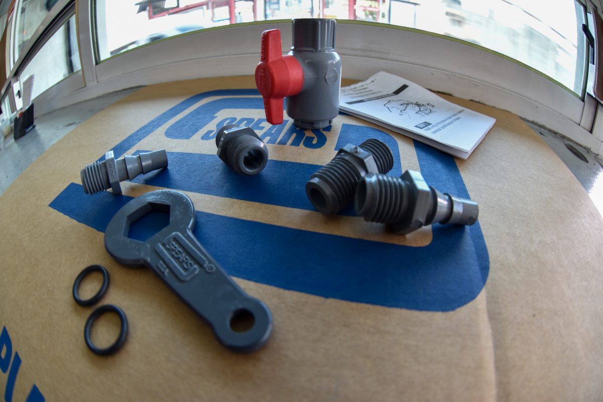 1529-002C CPVC LAB VALVE EPDM W-ADAPTER KIT-8 | VALCO INDUSTRIAL