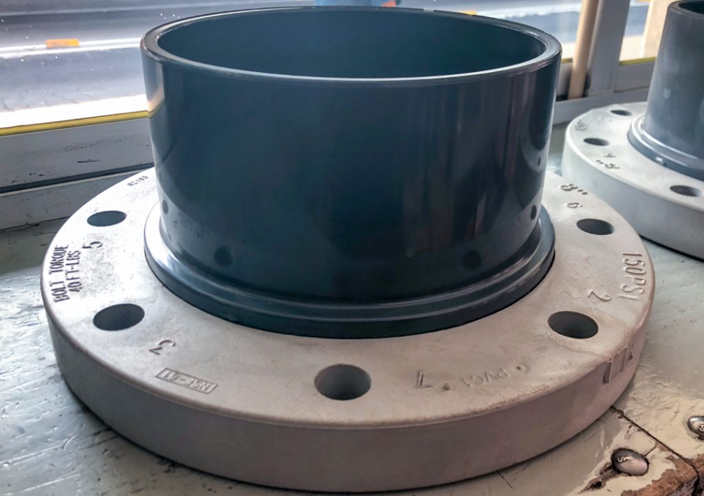 BRIDA PVC C80 ESPIGA-1 | VALCO INDUSTRIAL