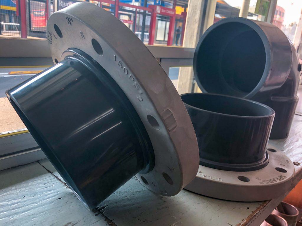 BRIDA PVC C80 ESPIGA-2 | VALCO INDUSTRIAL