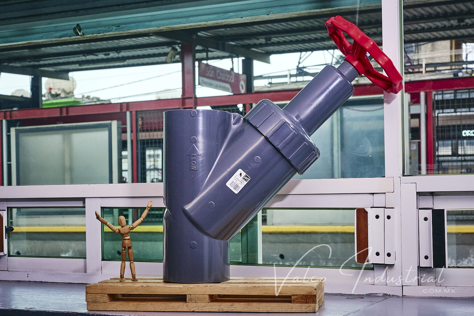 1722-040 4 PVC Y-PATTERN VALVE SOC EPDM 16 | VALCO INDUSTRIAL